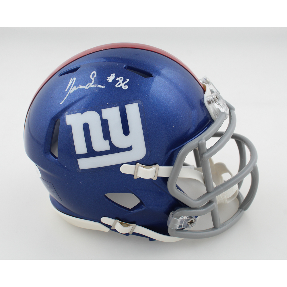 Darius Slayton Signed Giants Speed Mini Helmet (JSA) | Pristine Auction