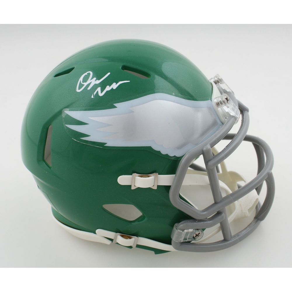 Quinyon Mitchell Signed Eagles Speed Mini Helmet (JSA) | Pristine Auction