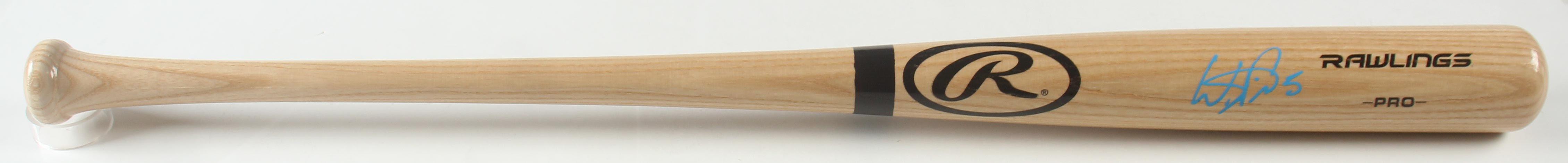Wander Franco Signed Rawlings Pro Baseball Bat (JSA & Franco ...