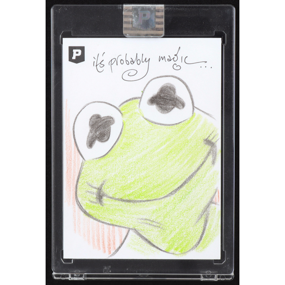 Kermit the Frog | The Muppets | Original Art Sketch Card by Guy ...