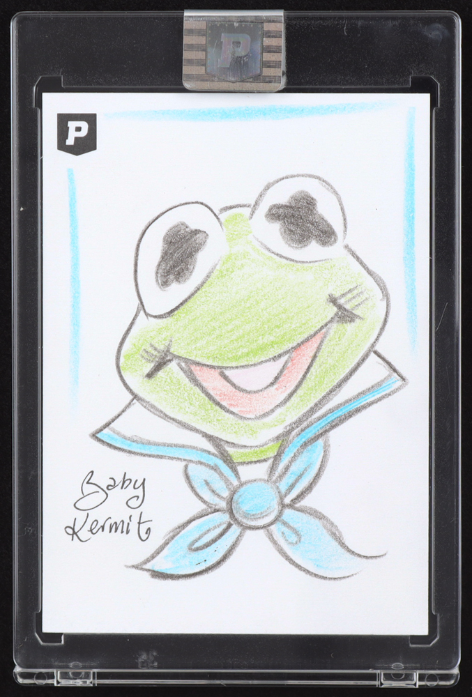 Baby Kermit | The Muppets | Original Art Sketch Card by Guy Gilchrist ...