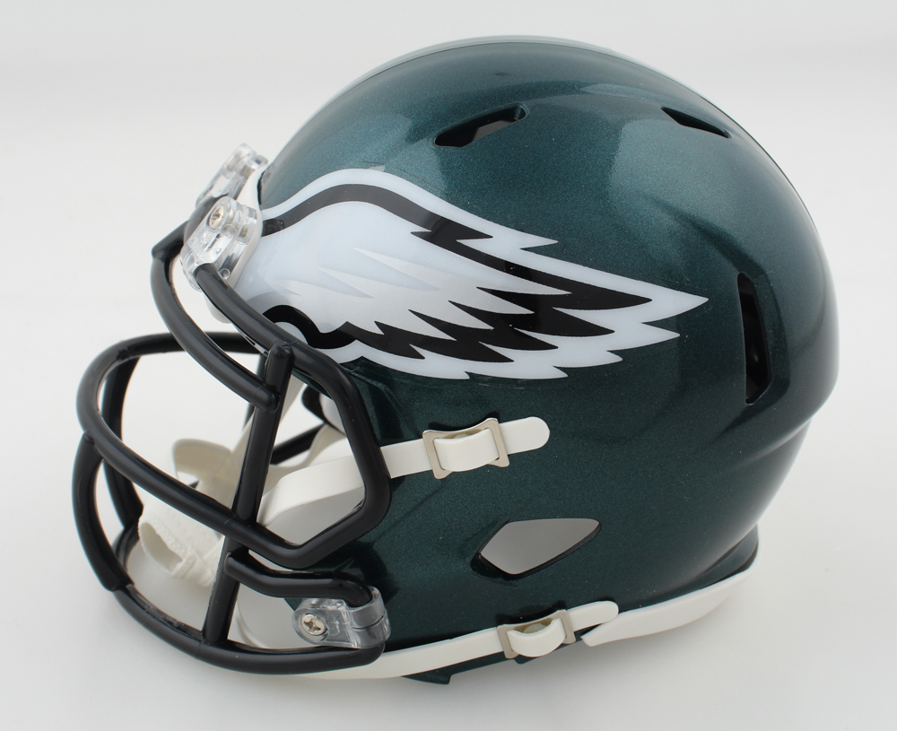 Nolan Smith Jr. Signed Eagles Speed Mini Helmet (JSA) | Pristine Auction