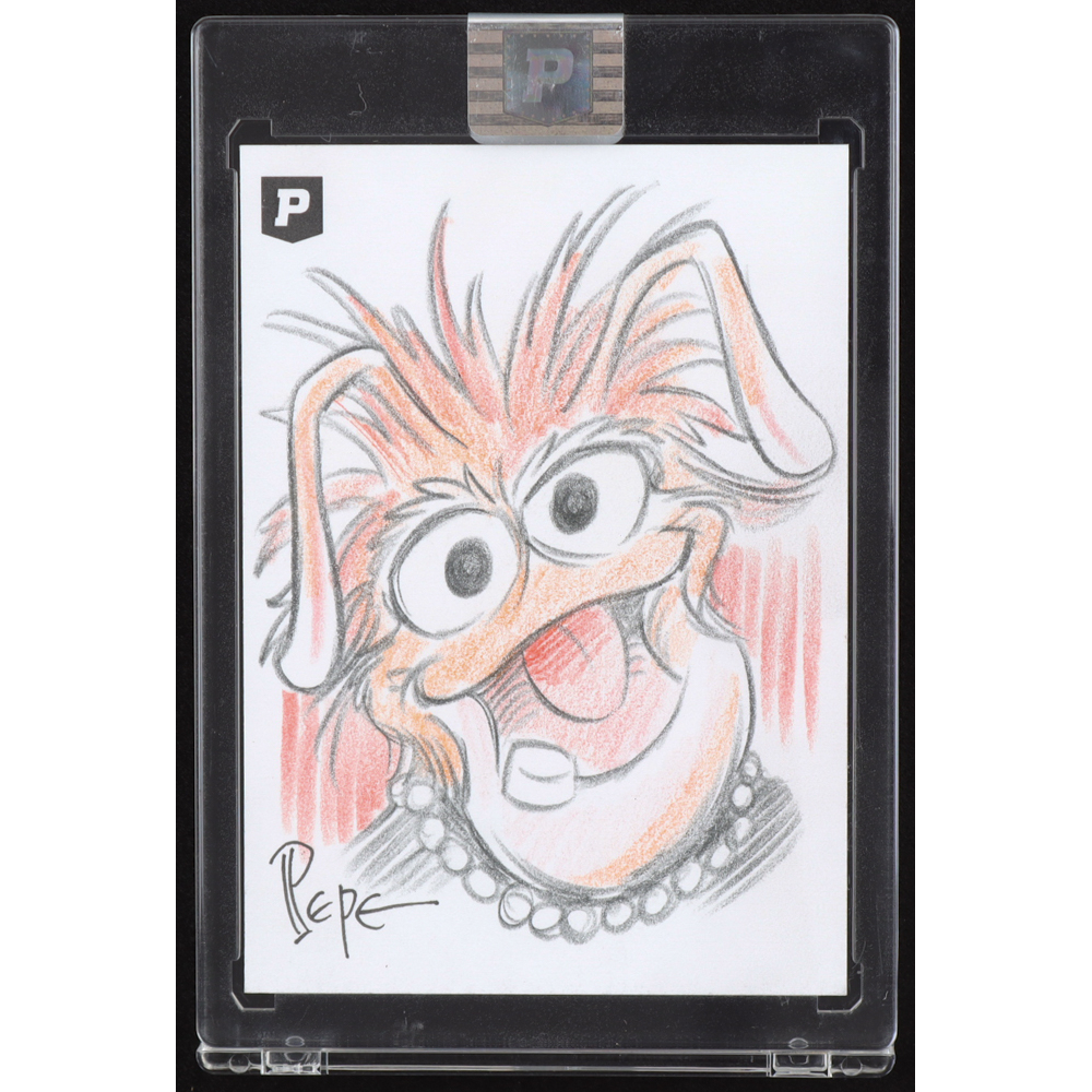 Pepe the King Prawn | The Muppets | Original Art Sketch Card by Guy ...