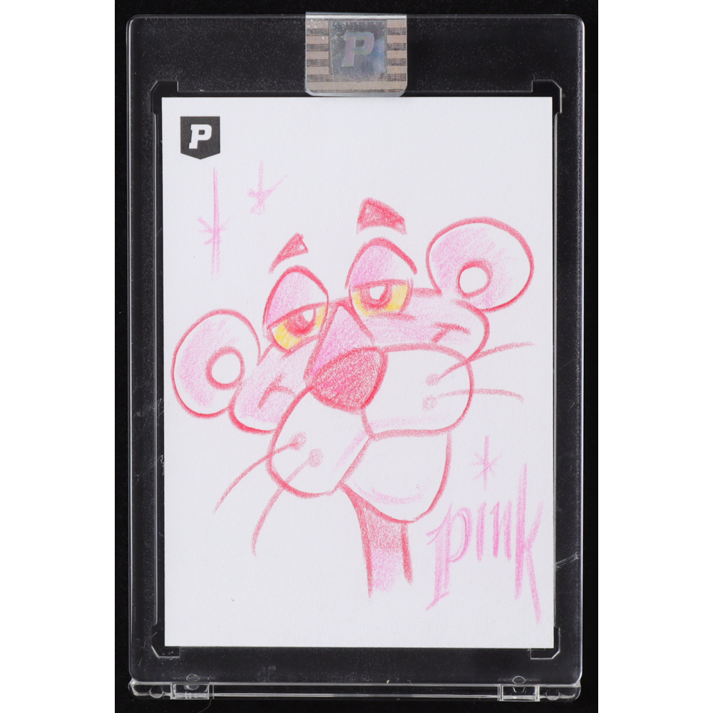 Pink Panther | The Pink Panther Show | Original Art Sketch Card by Guy ...