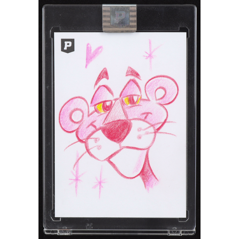 Pink Panther | The Pink Panther Show | Original Art Sketch Card by Guy ...