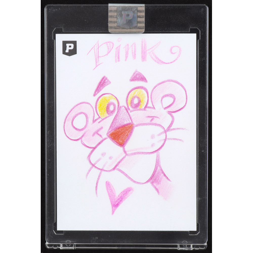 Pink Panther | The Pink Panther Show | Original Art Sketch Card by Guy ...