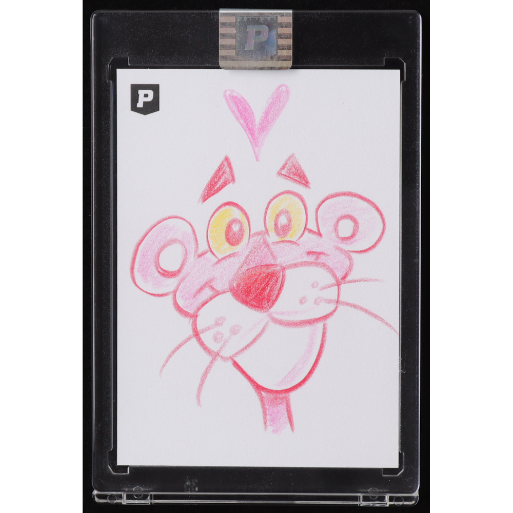 Pink Panther | The Pink Panther Show | Original Art Sketch Card by Guy ...