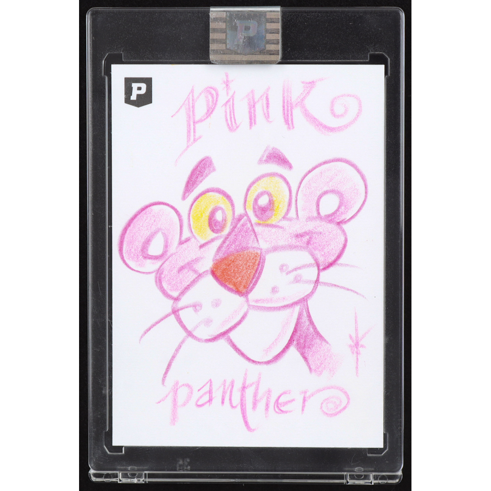 Pink Panther | The Pink Panther Show | Original Art Sketch Card by Guy ...