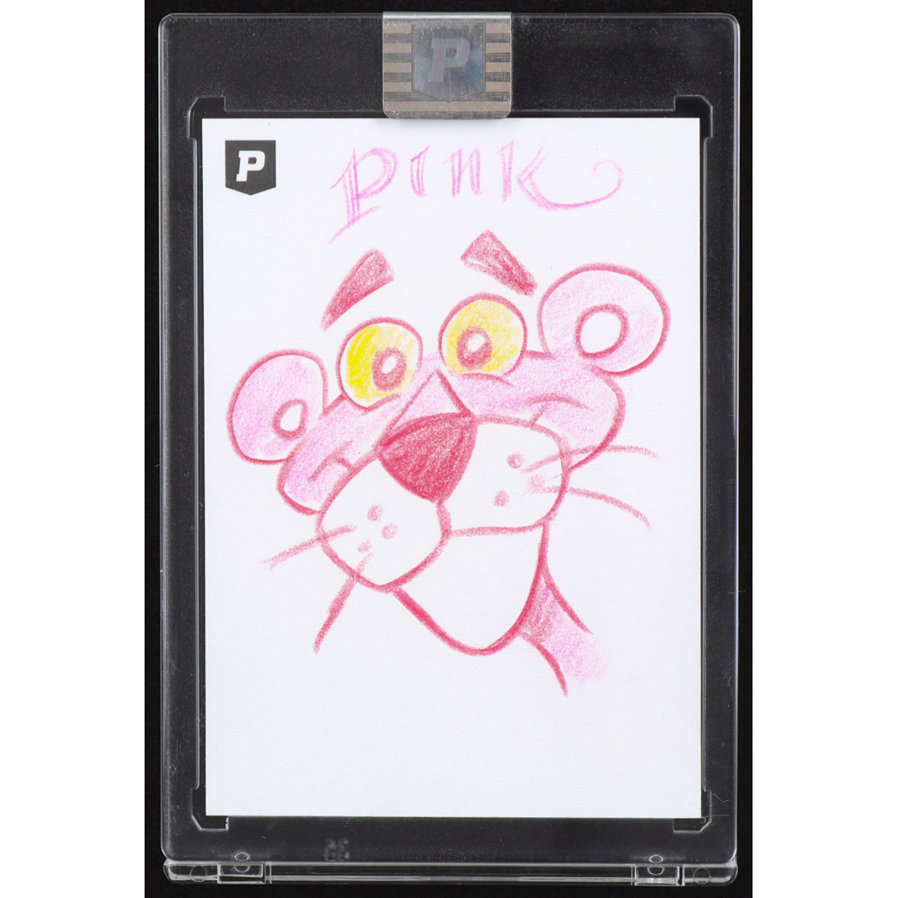 Pink Panther | The Pink Panther Show | Original Art Sketch Card by Guy ...