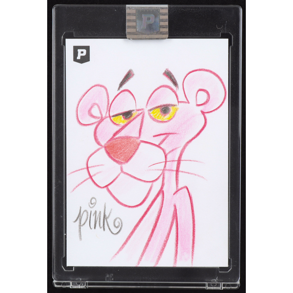 Pink Panther | The Pink Panther Show | Original Art Sketch Card by Guy ...