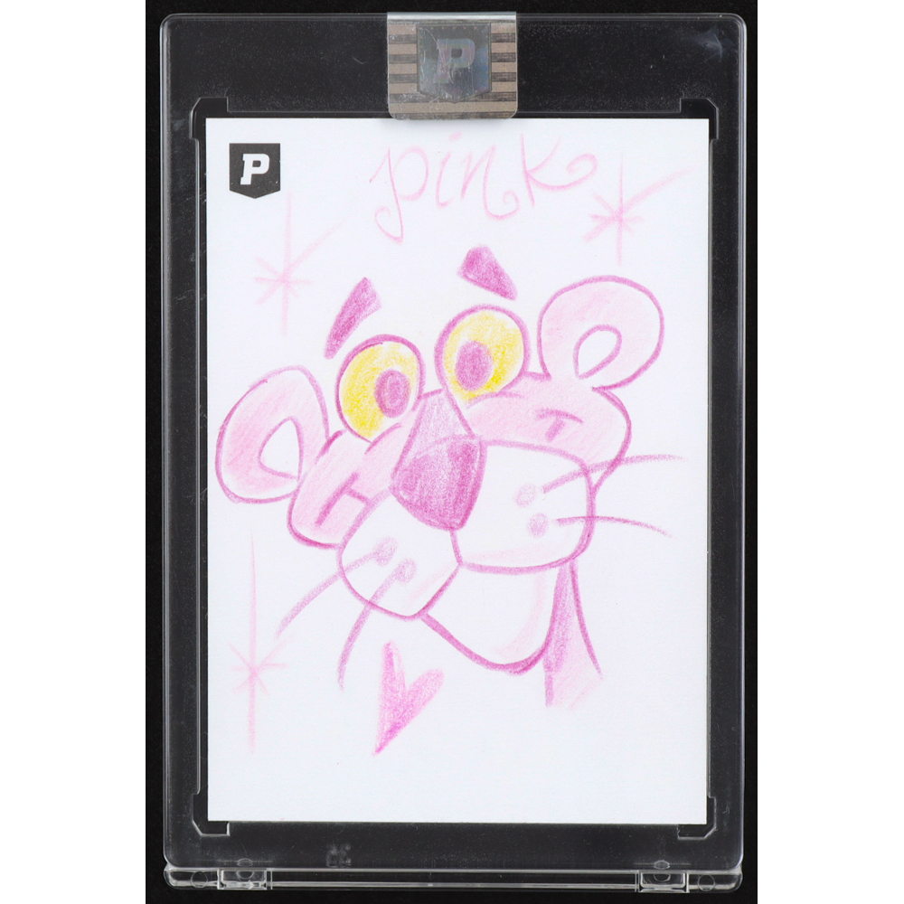 Pink Panther | The Pink Panther Show | Original Art Sketch Card by Guy ...