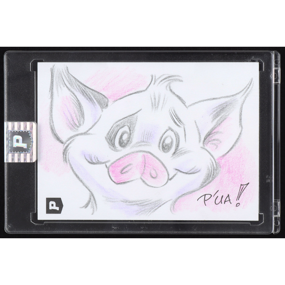 Pua the Pig | Moana | Original Art Sketch Card by Guy Gilchrist (1/1 ...