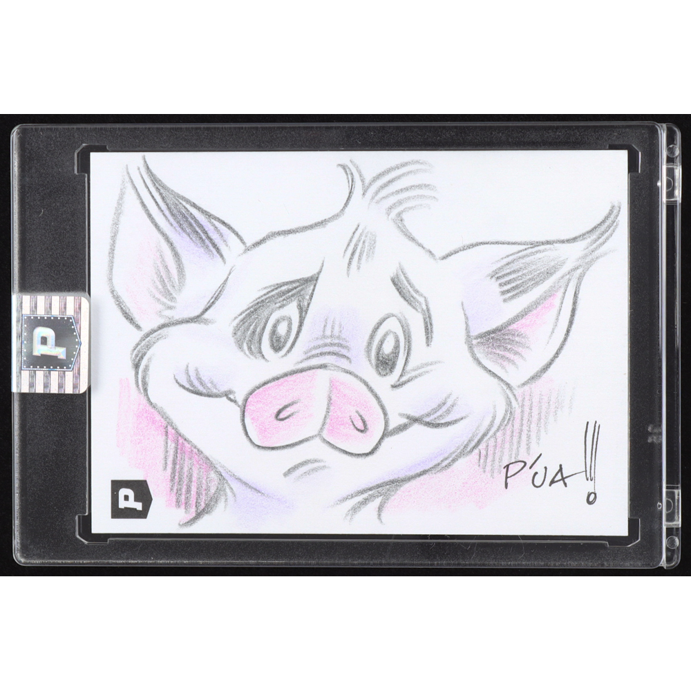 Pua the Pig | Moana | Original Art Sketch Card by Guy Gilchrist (1/1 ...