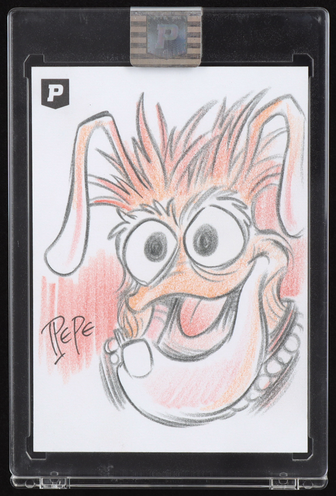Pepe the King Prawn | The Muppets | Original Art Sketch Card by Guy ...