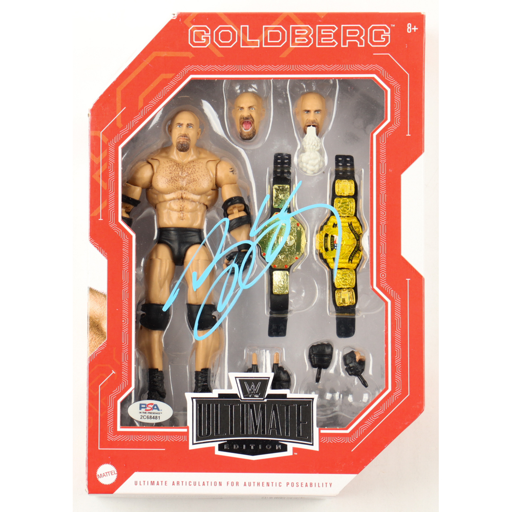 Goldberg Signed 2022 WWE Ultimate Edition 7" Action Figure (PSA ...