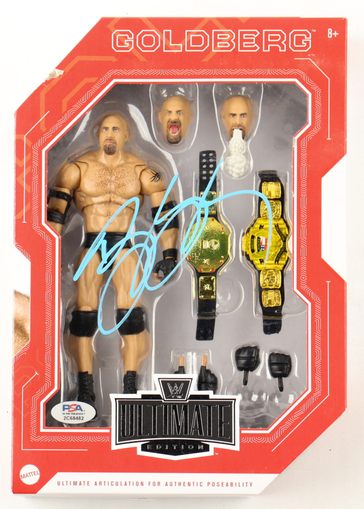 Goldberg Signed 2022 WWE Ultimate Edition 7" Action Figure (PSA ...