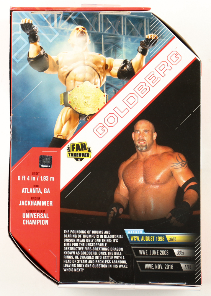 Goldberg Signed 2022 WWE Ultimate Edition 7" Action Figure (PSA ...