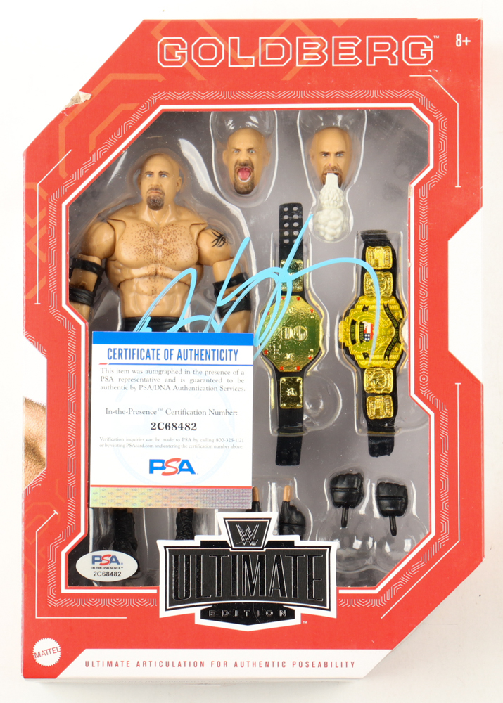 Goldberg Signed 2022 WWE Ultimate Edition 7" Action Figure (PSA ...