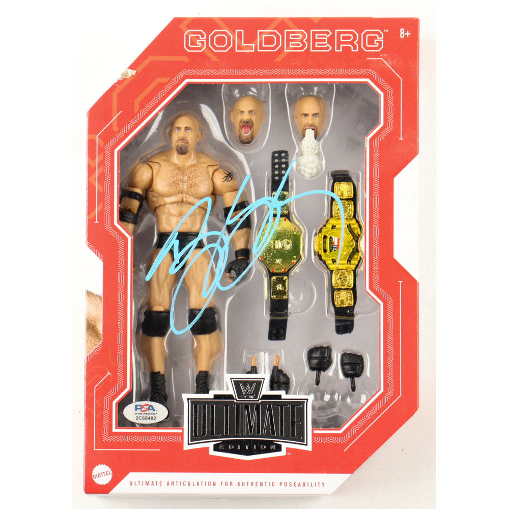 Goldberg Signed 2022 WWE Ultimate Edition 7" Action Figure (PSA ...