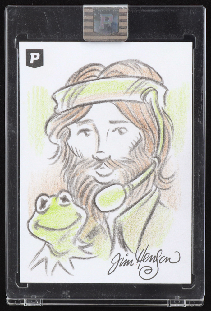 Kermit & Jim Henson | The Muppets | Original Art Sketch Card by Guy ...