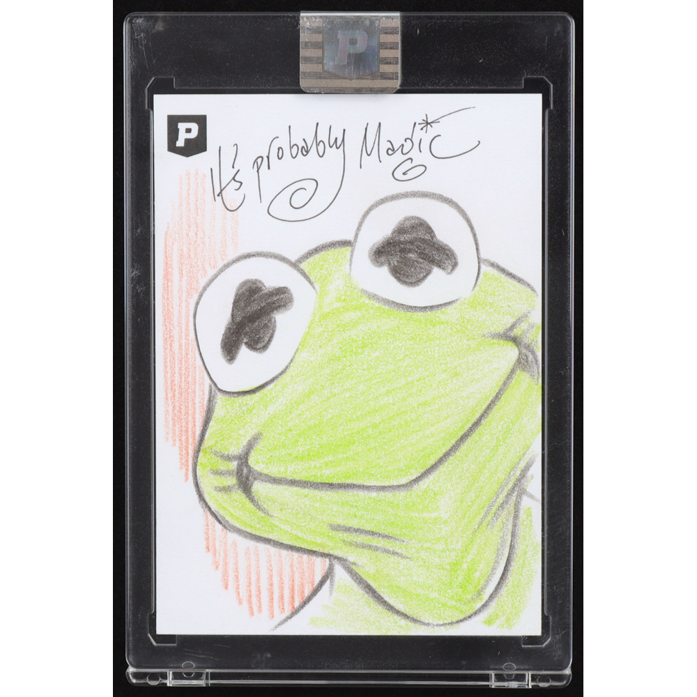 Kermit the Frog | The Muppets | Original Art Sketch Card by Guy ...