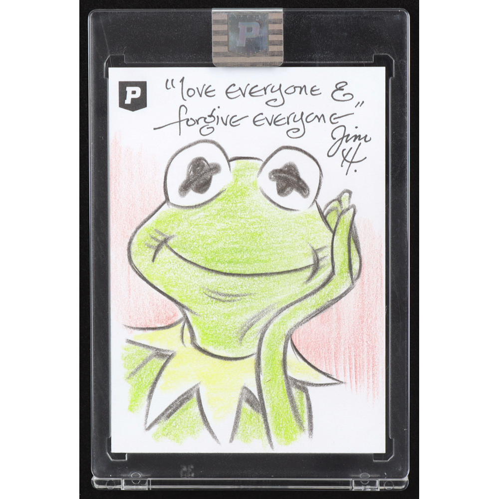Kermit the Frog | The Muppets | Original Art Sketch Card by Guy ...