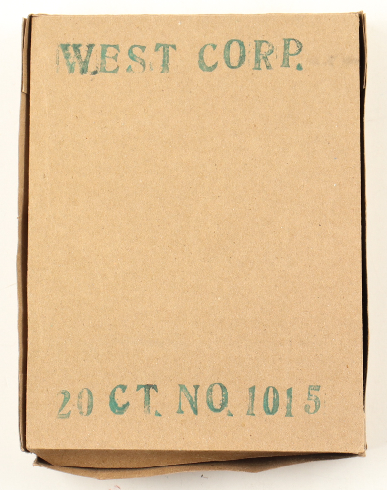 1967 Topps Baseball Cello Fun Pack Vending Box with (20) Packs ...