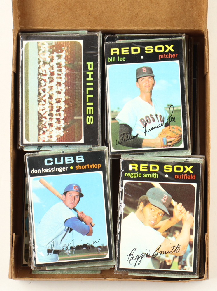 1971 Topps Baseball Cello Fun Pack Vending Box with (20) Packs ...