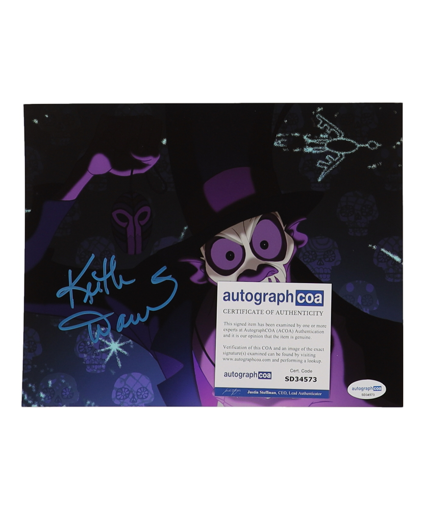 Keith David Signed "The Princess and the Frog" 8x10 Photo (ACOA ...
