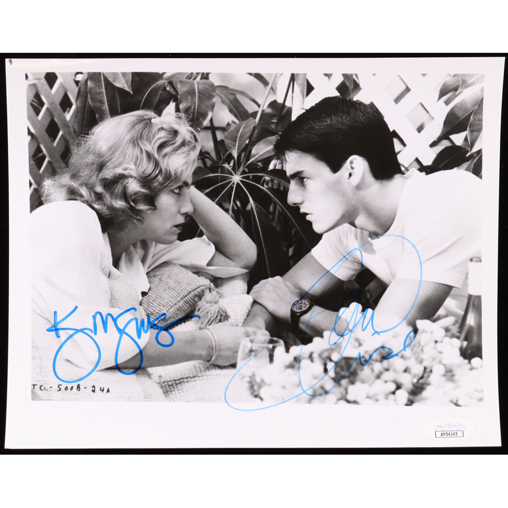 Tom Cruise & Kelly McGillis Signed "Top Gun" 8x10 Photo (JSA ...
