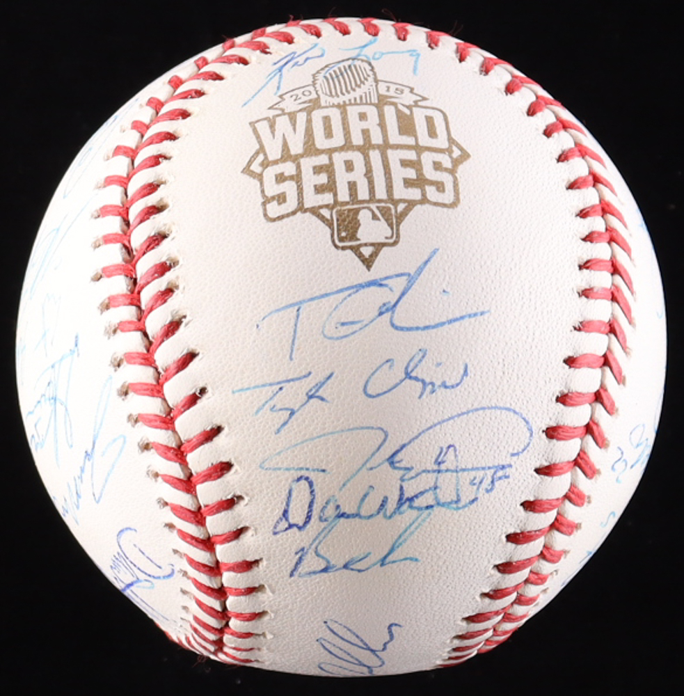 2015 World Series Baseball Signed by (27) with Matt Harvey, Jacob ...