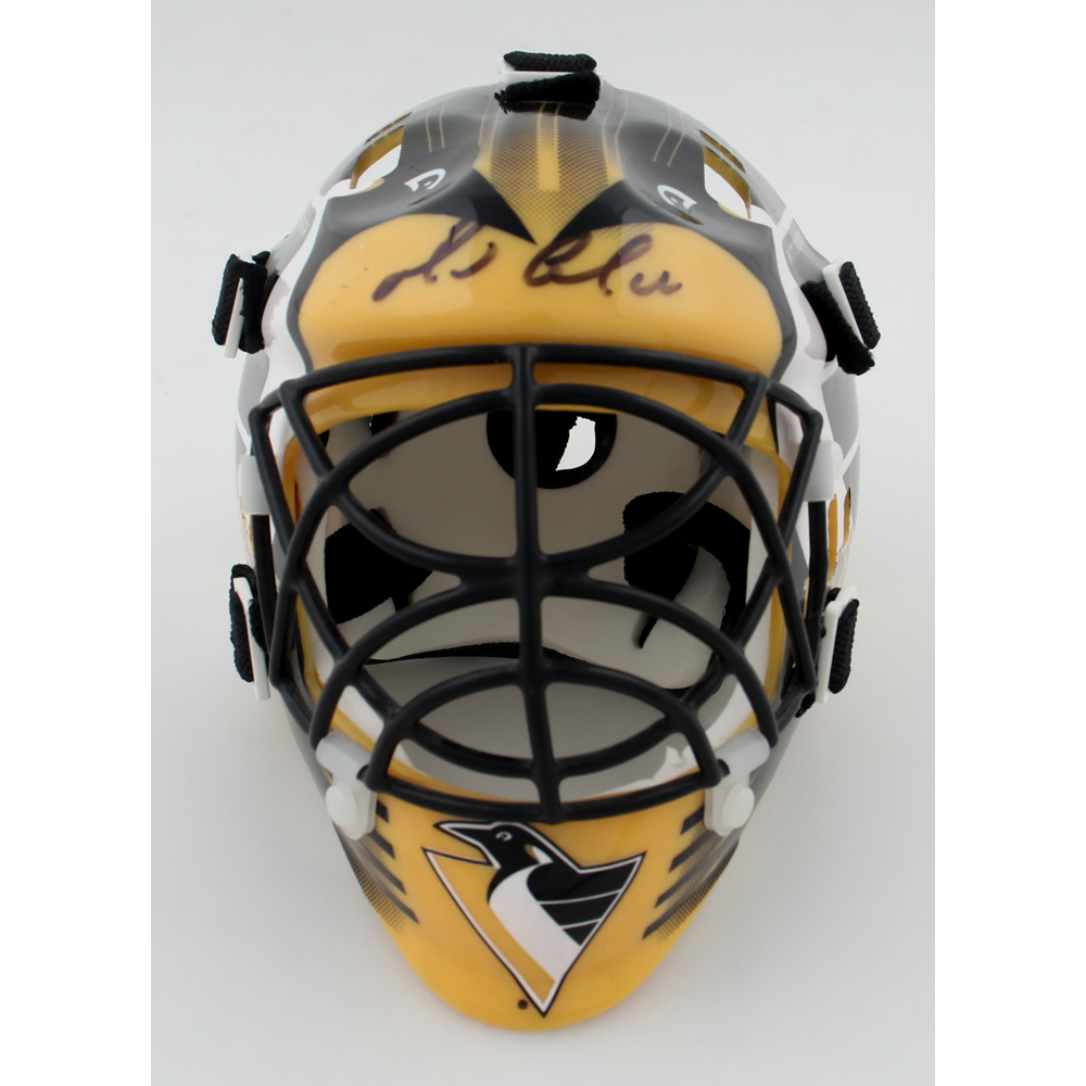 Mario Lemieux Signed Penguins Mini Goalie Mask (JSA) | Pristine Auction