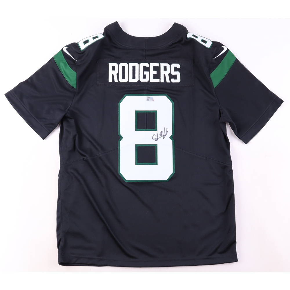 Aaron Rodgers Signed Jets Jersey (Fanatics) | Pristine Auction