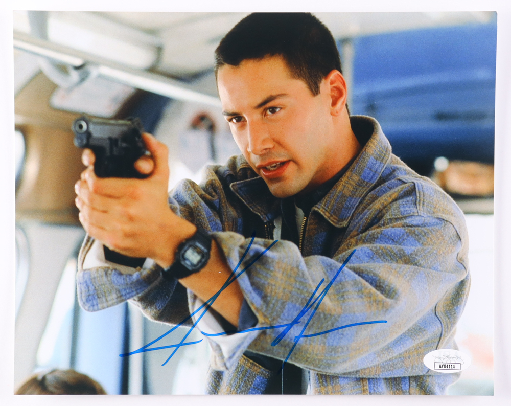 Keanu Reeves Signed "Speed" 8x10 Photo (JSA) | Pristine Auction