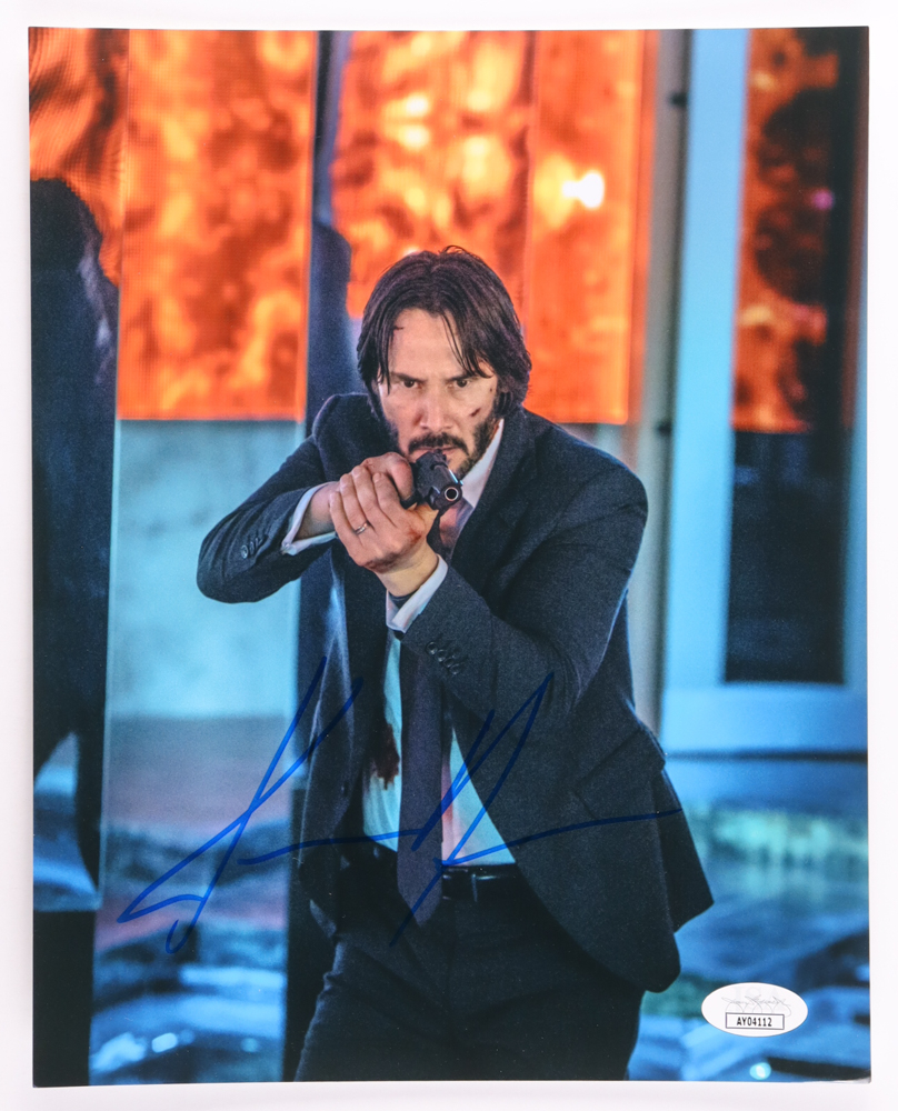 Keanu Reeves Signed "John Wick" 8x10 Photo (JSA) | Pristine Auction