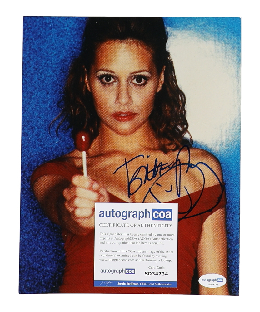 Brittany Murphy Signed 8x10 Photo (ACOA) | Pristine Auction
