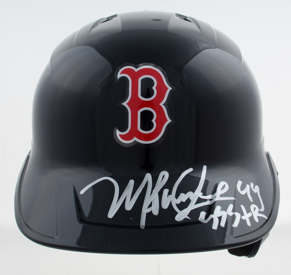 Manny Ramirez Signed Red Sox Full-Size Batting Helmet Inscribed "555 HR ...