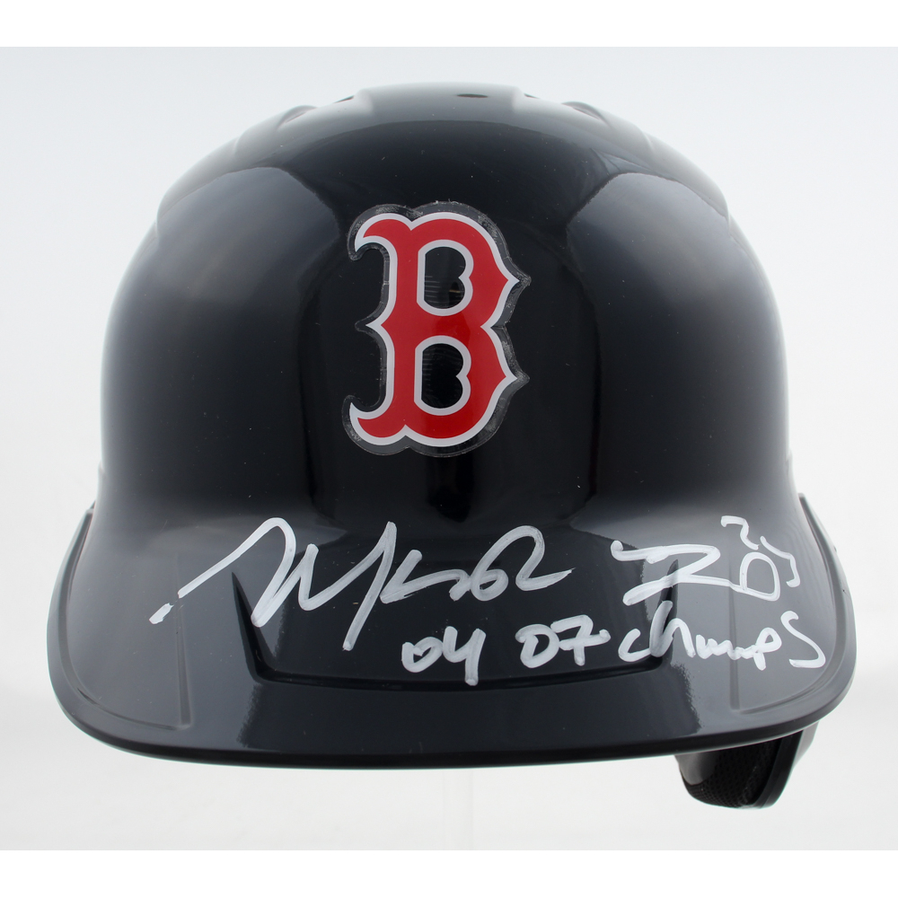 Manny Ramirez Signed Red Sox Full-Size Batting Helmet Inscribed "04, 07 ...