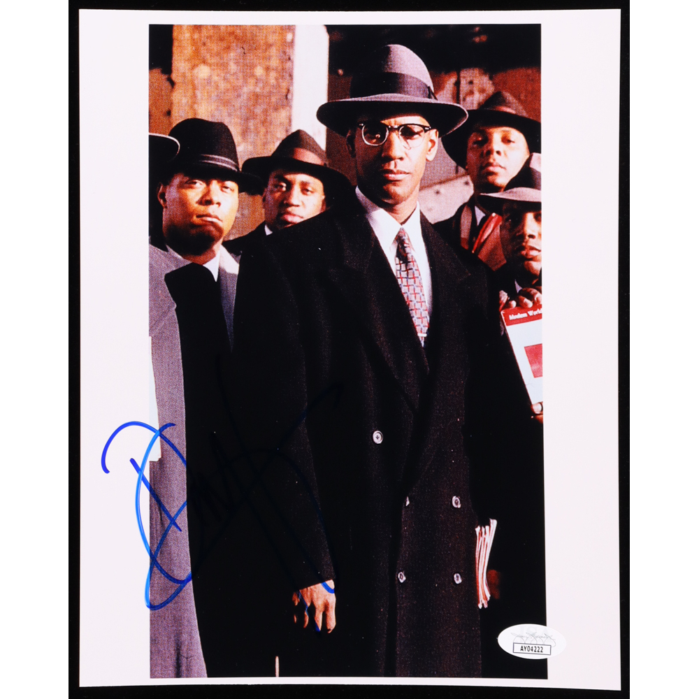 Denzel Washington Signed "Malcolm X" 8x10 Photo (JSA) | Pristine Auction