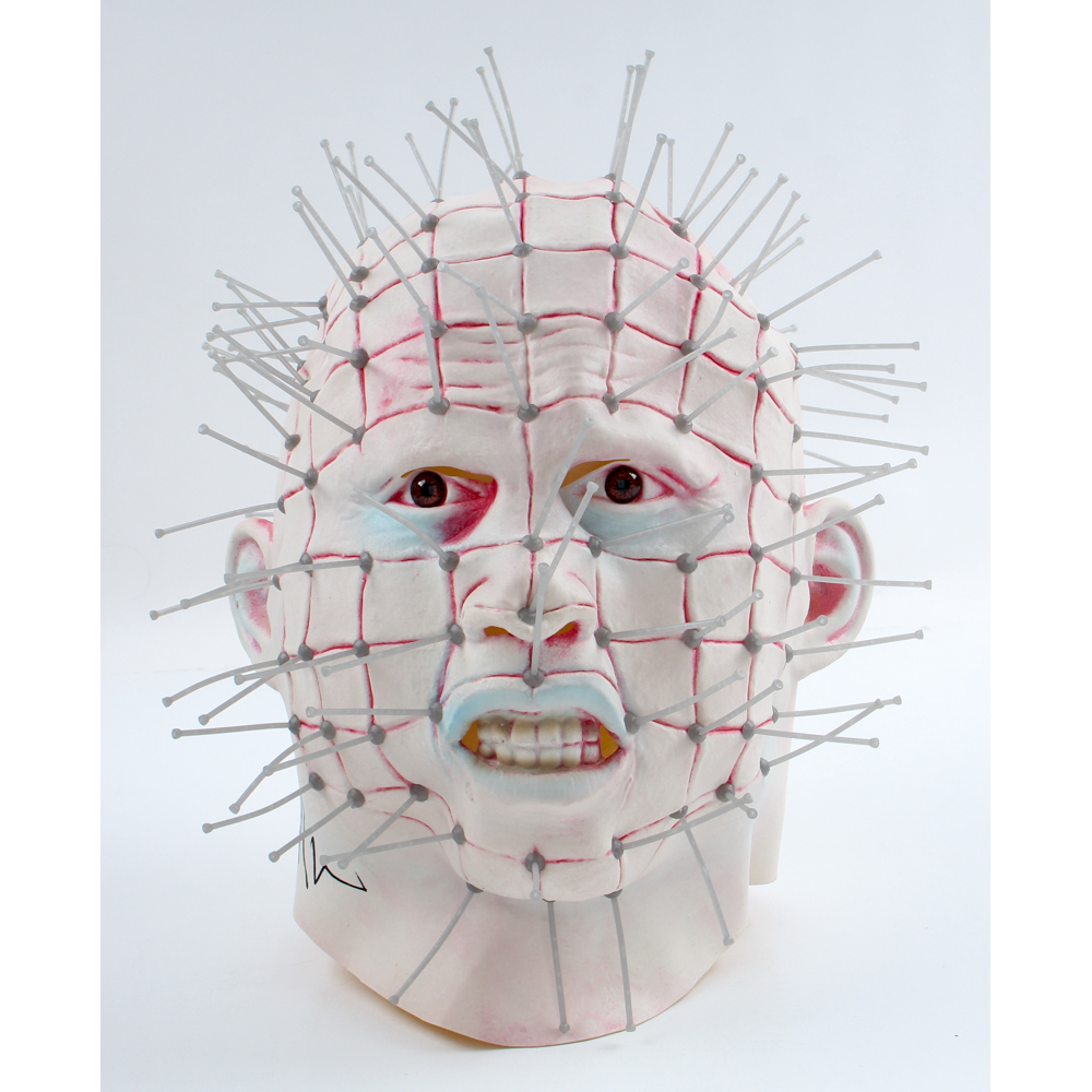 Clive Barker Signed "Hellraiser" Pinhead Mask (JSA) | Pristine Auction