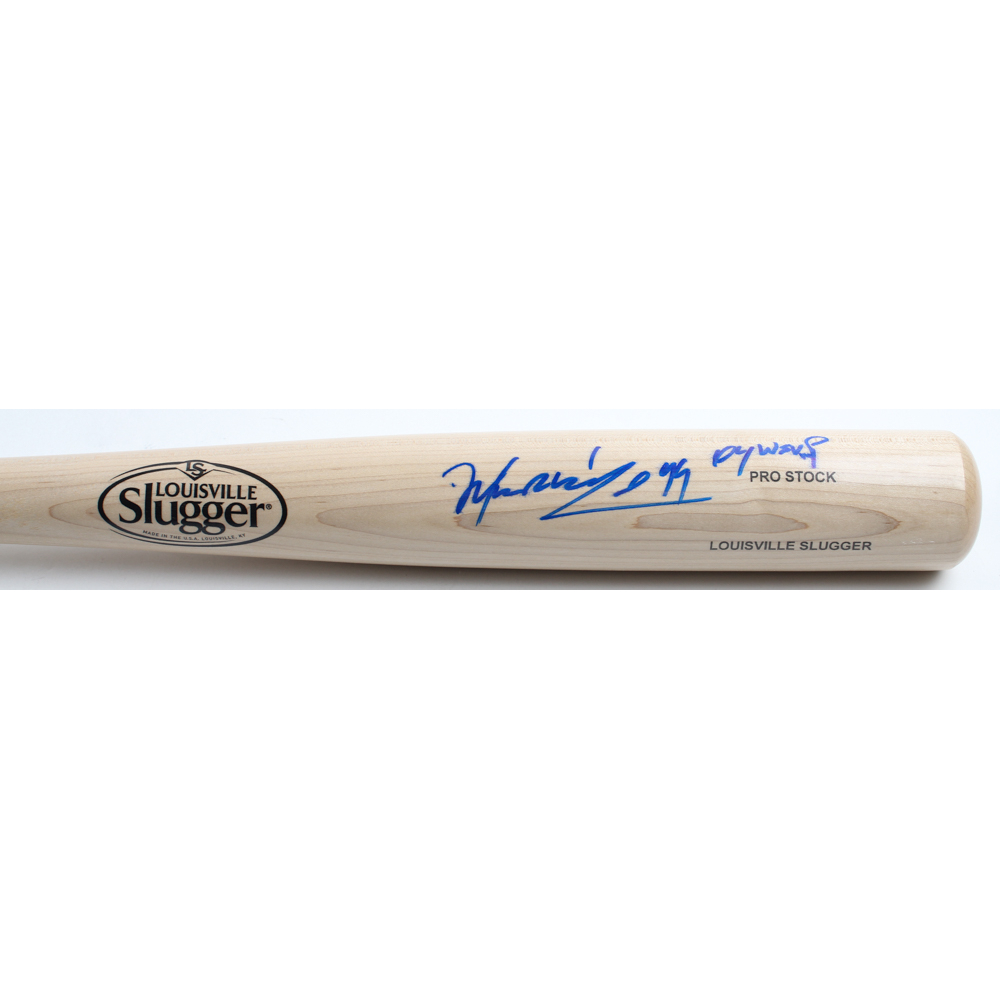 Manny Ramirez Signed Louisville Slugger Pro Stock Baseball Bat ...