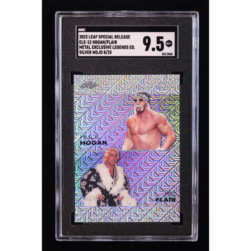 Hulk Hogan / Ric Flair 2023 Leaf Special Release Exclusive Legends ...