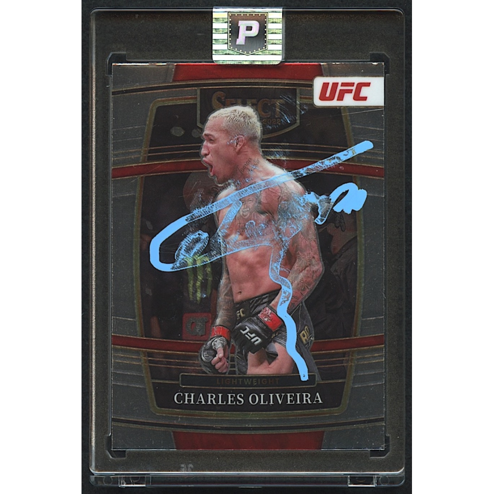 Charles Oliveira Signed 2022 Select UFC #45 (PA Encapsulated ...