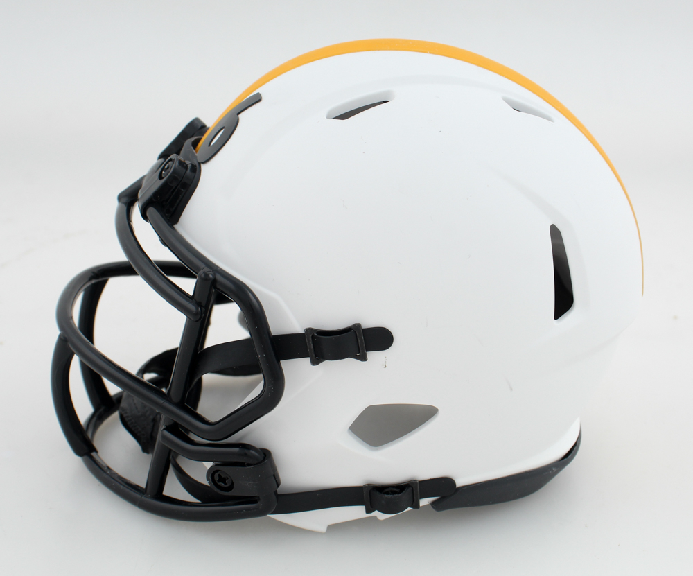 Robin Cole Signed Steelers Lunar Eclipse Alternate Speed Mini Helmet ...