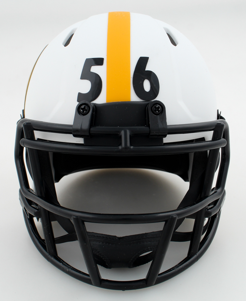 Robin Cole Signed Steelers Lunar Eclipse Alternate Speed Mini Helmet ...