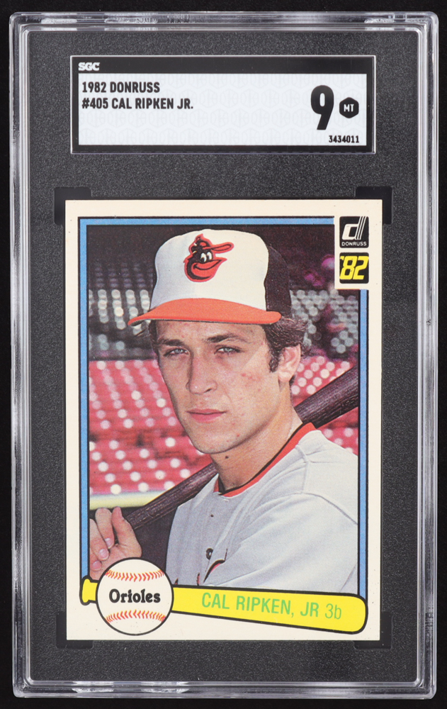 Cal Ripken 1982 Donruss #405 RC (SGC 9) | Pristine Auction