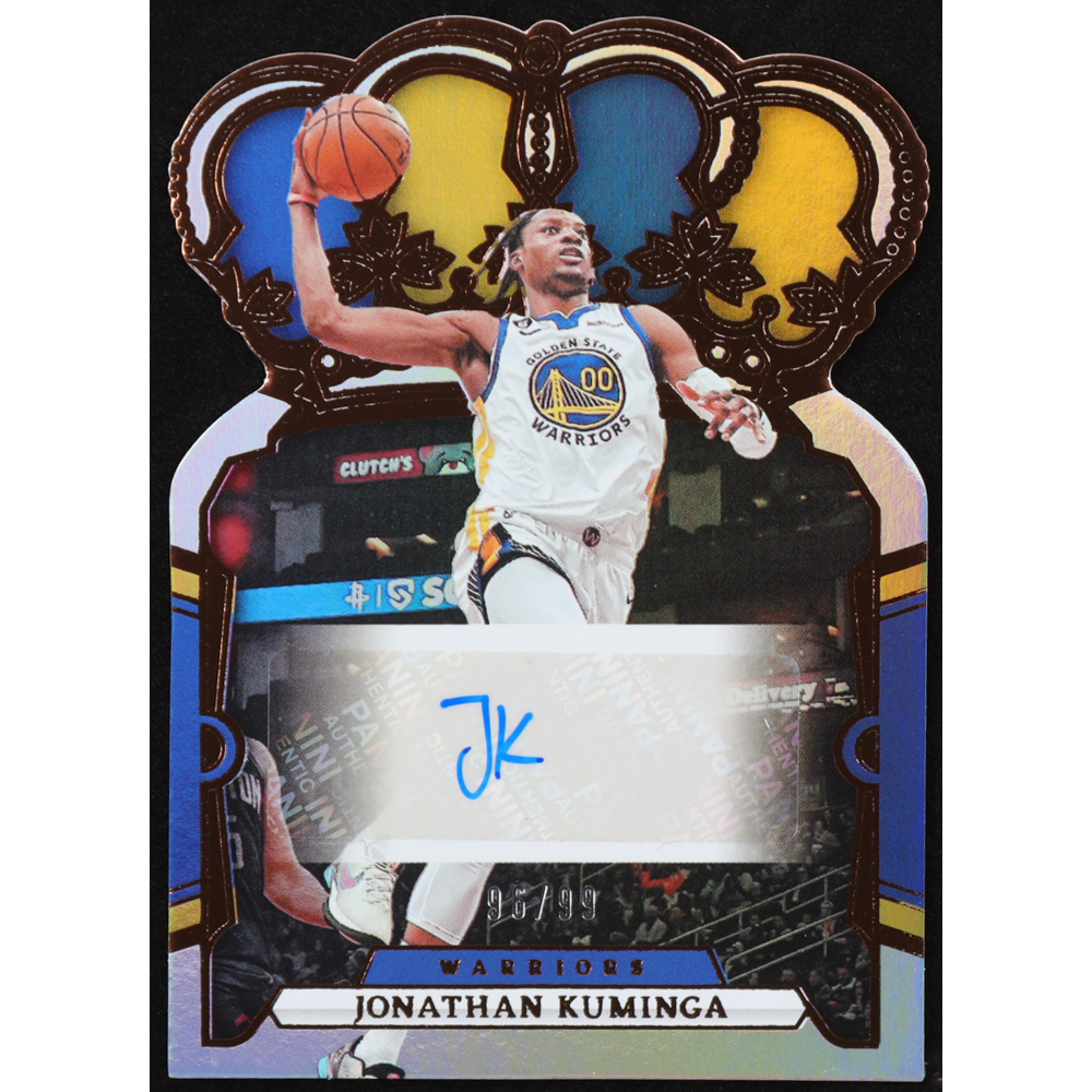 Jonathan Kuminga 2023-24 Crown Royale Crown Autographs #21 #96/99 ...