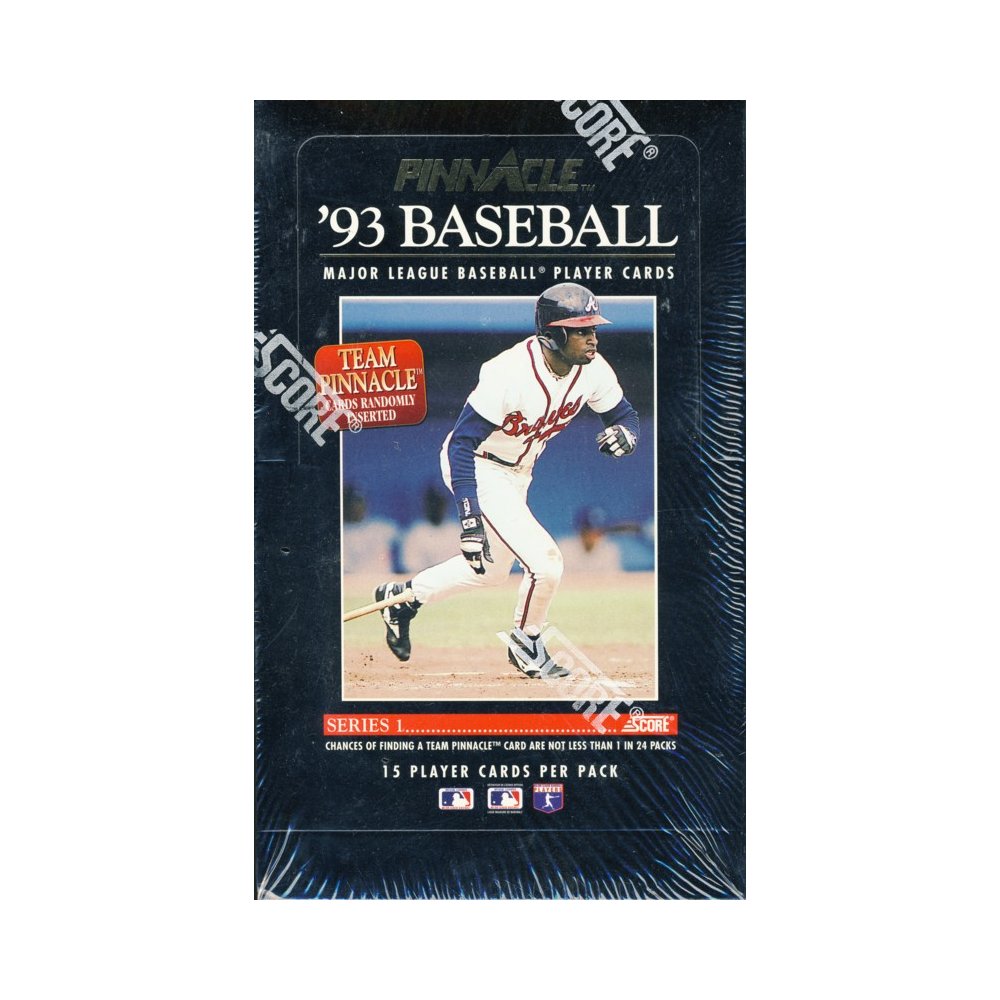 1993 Pinnacle Series 1 Baseball Hobby Box With (36) Packs | Pristine Auction