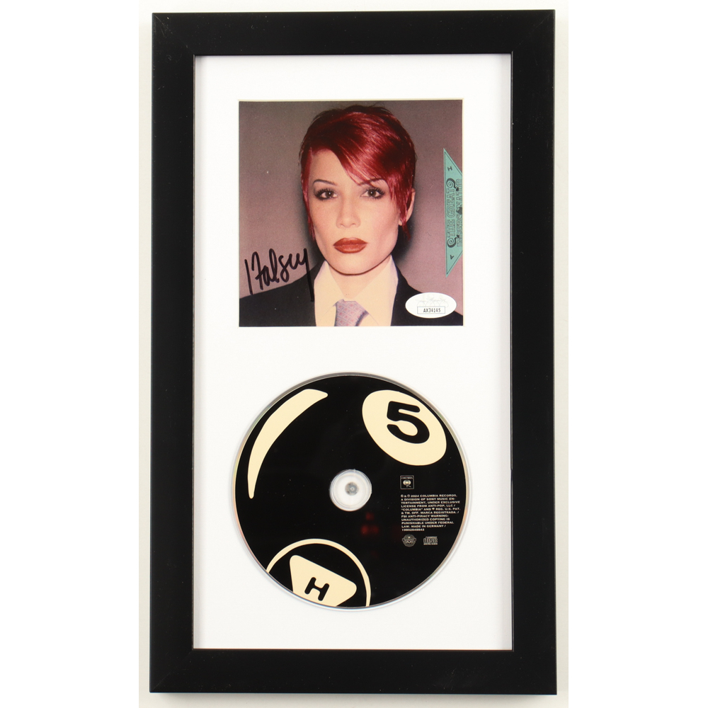 Halsey Signed "The Great Impersonator" Custom Framed CD Insert Display ...