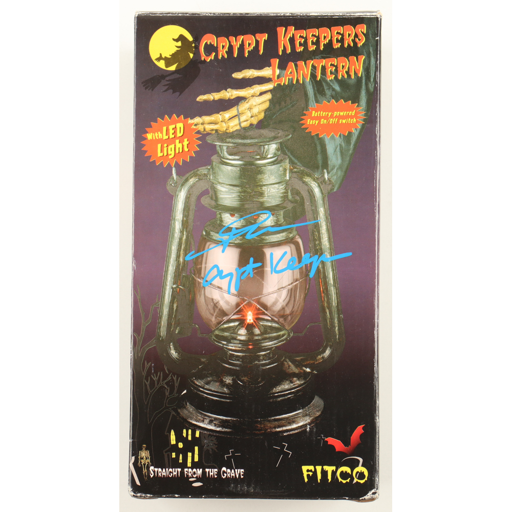 John Kassir Signed "Tales from the Crypt" Toy Latern Inscribed "Crypt ...